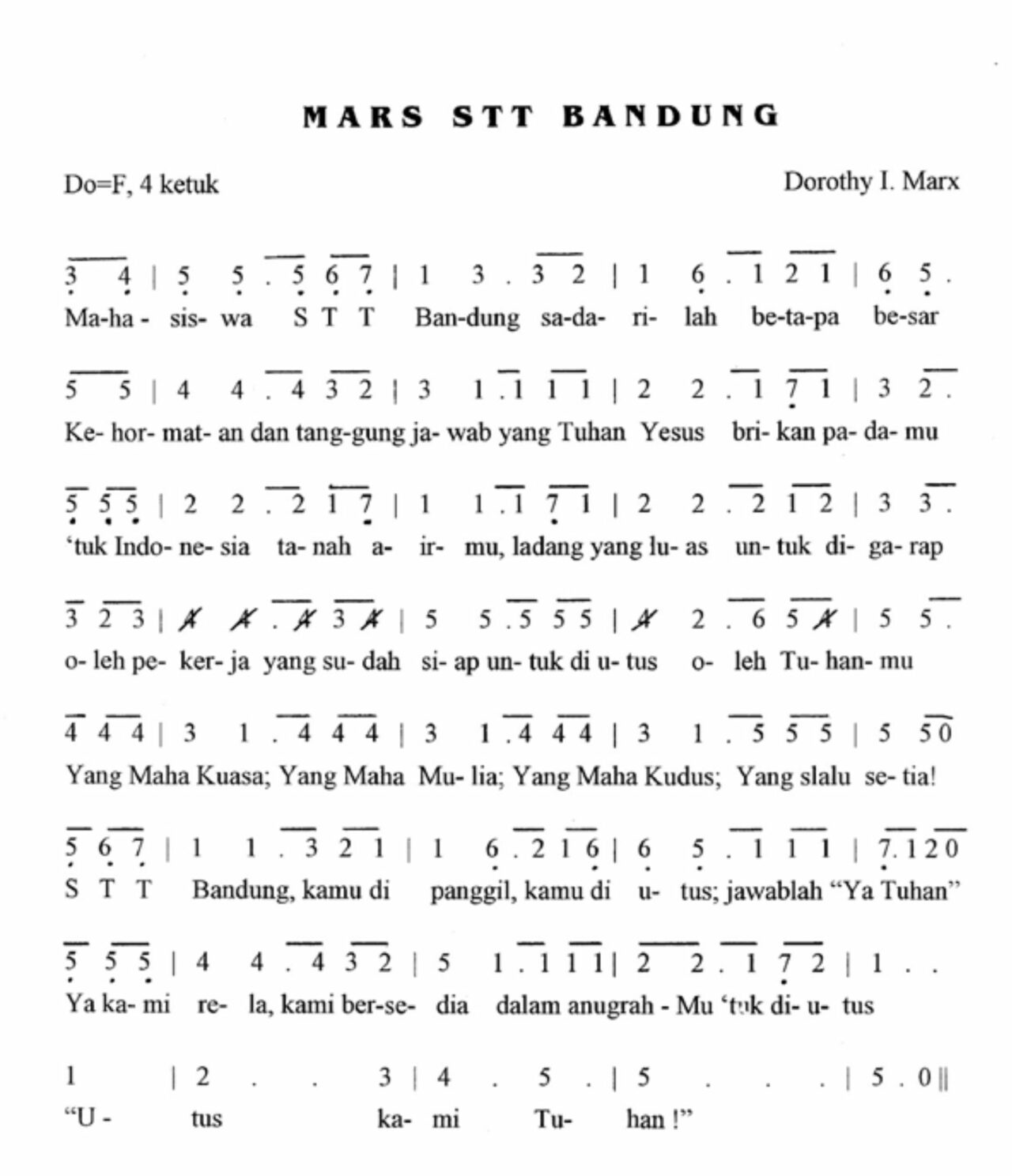 Mars STTB | Sekolah Tinggi Teologi Bandung