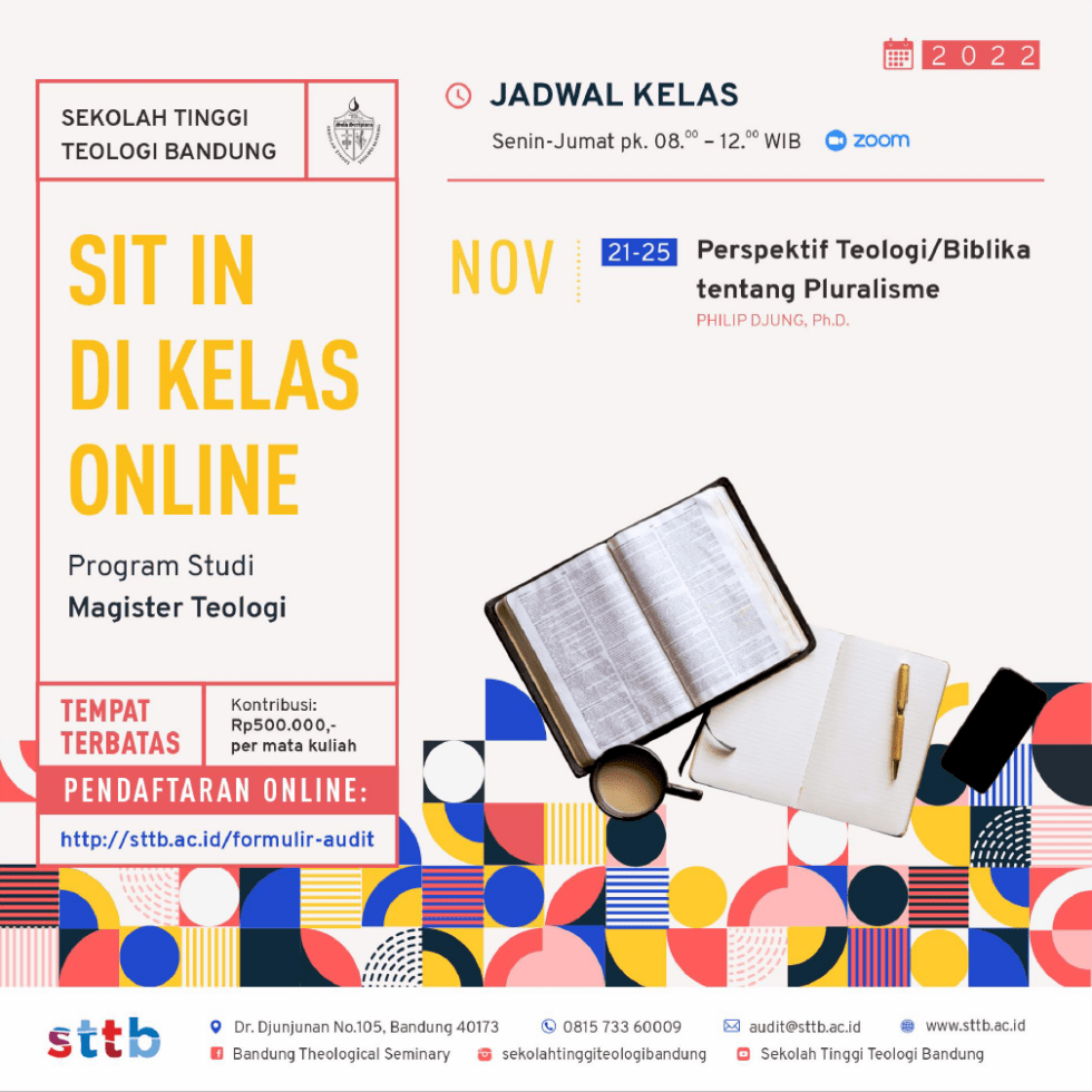 Kelas SIT IN Program Studi Magister Teologi | Sekolah Tinggi Teologi Bandung