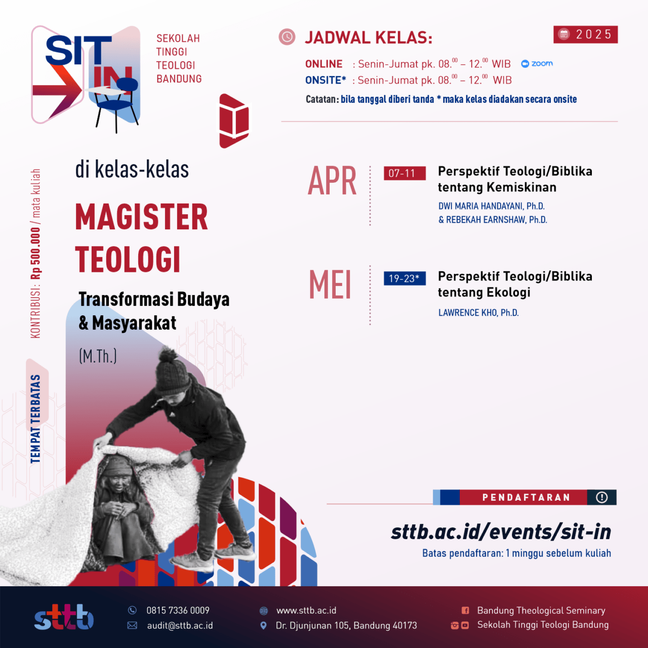 Kelas Sit In Magister Teologi | Sekolah Tinggi Teologi Bandung